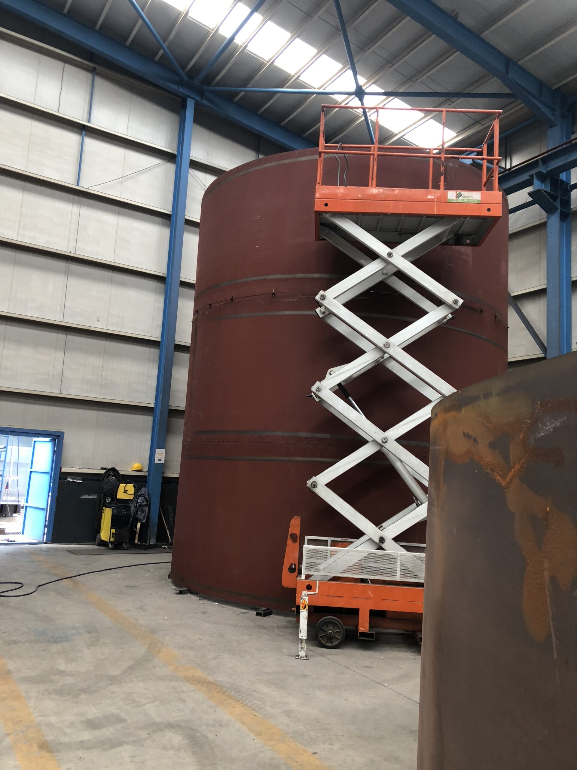 ROTA MÜHENDİSLİK ARITMA SLİLO İMALATI – Ersan Çelik Yapı