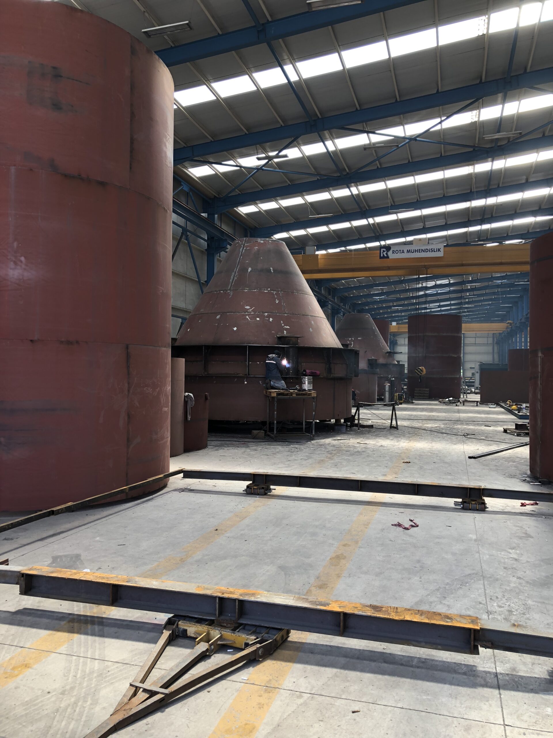 ROTA MÜHENDİSLİK ARITMA SLİLO İMALATI – Ersan Çelik Yapı