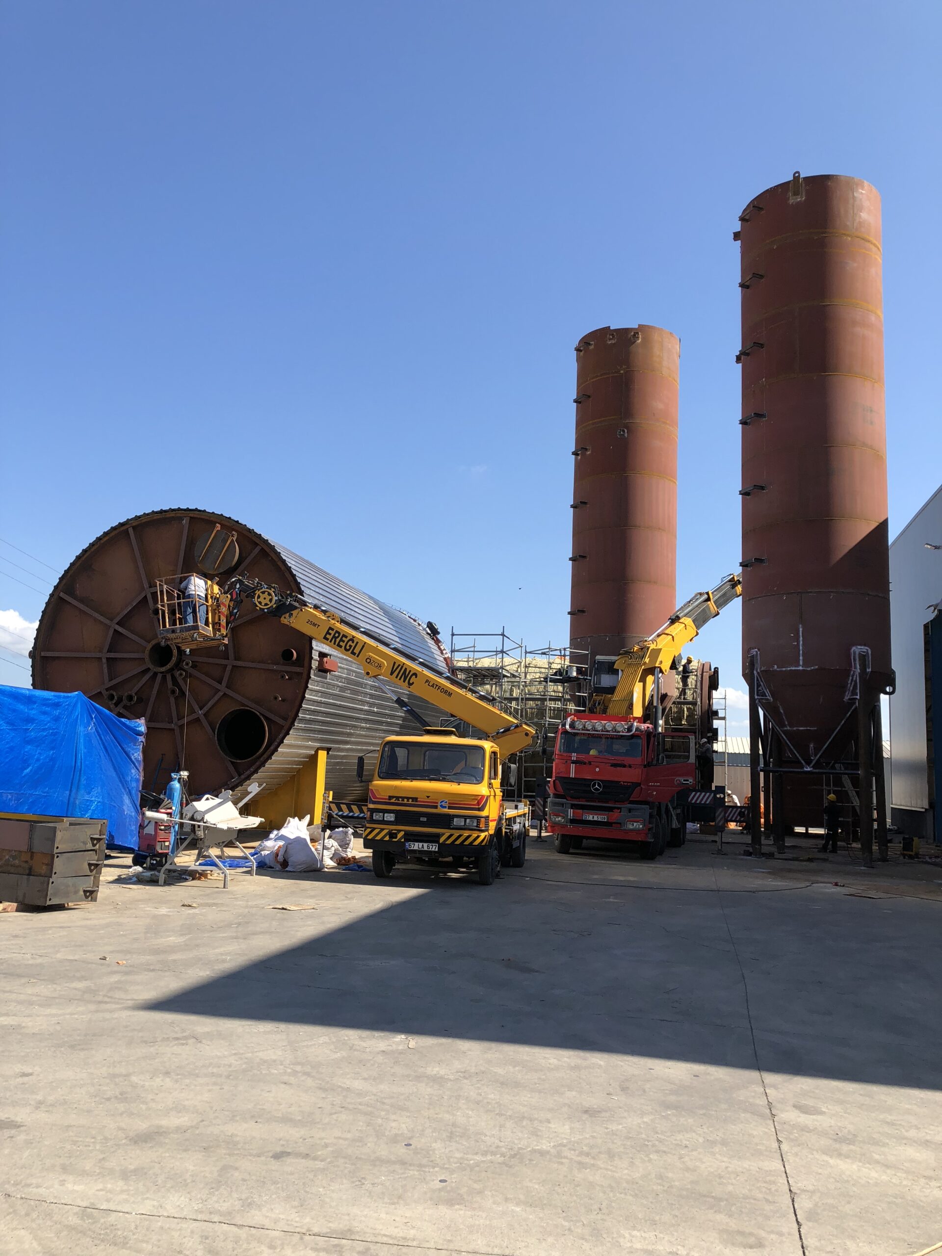 ROTA MÜHENDİSLİK ARITMA SLİLO İMALATI – Ersan Çelik Yapı